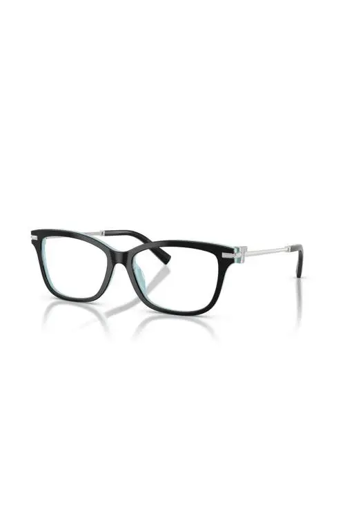 Tiffany & Co. 53mm Rectangle Optical Glasses - Black