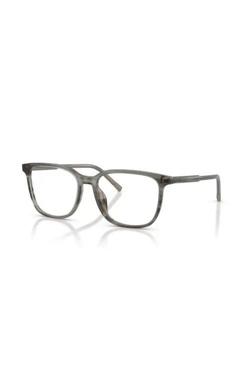 Dolce & Gabbana 53mm Square Optical Glasses - Grey