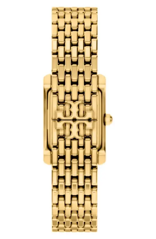 Tory Burch Eleanor Tank Bracelet Watch