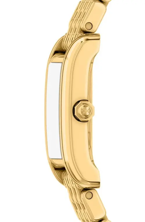 Tory Burch Eleanor Tank Bracelet Watch