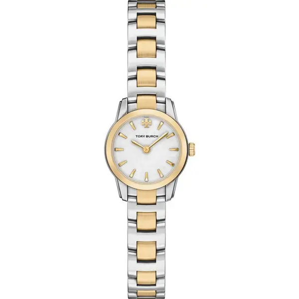 Tory Burch Mini Miller Bracelet Watch - Two Tone
