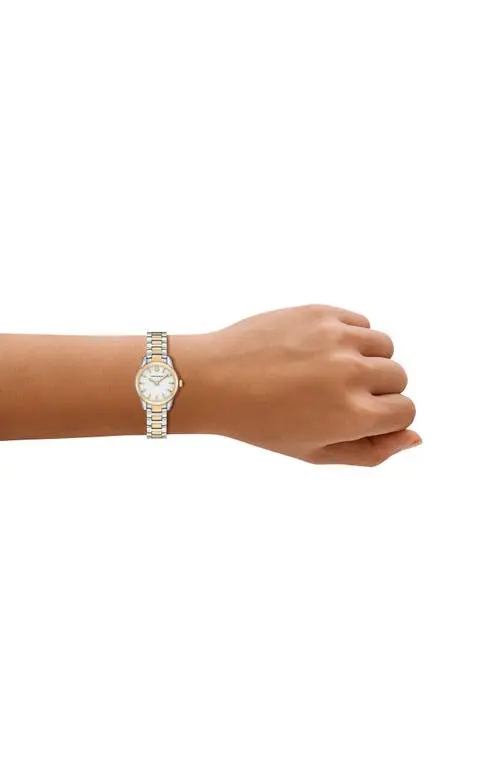 Tory Burch Mini Miller Bracelet Watch - Two Tone