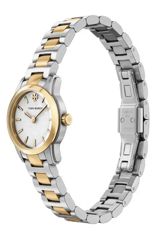 Tory Burch Mini Miller Bracelet Watch - Two Tone