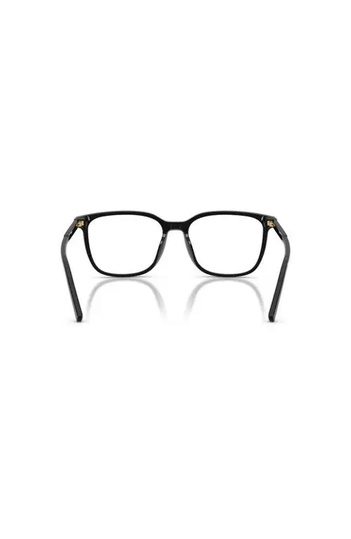 Dolce & Gabbana 53mm Square Optical Glasses - Black