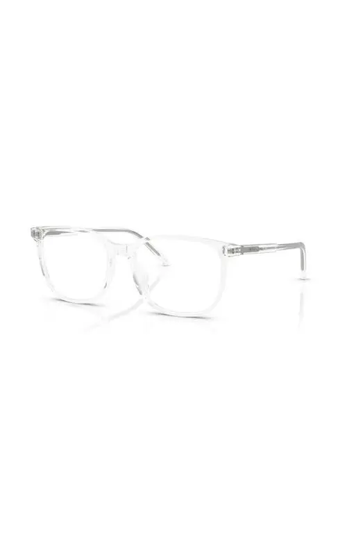 Dolce & Gabbana 53mm Square Optical Glasses - Transparent