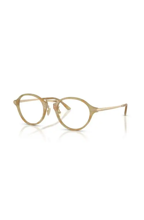 Giorgio Armani 50mm Phantos Optical Glasses - Beige