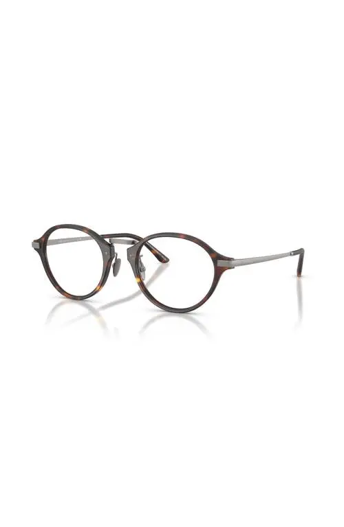 Giorgio Armani 50mm Phantos Optical Glasses - Tortoise