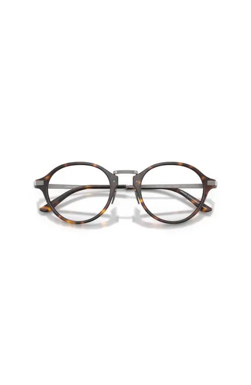 Giorgio Armani 50mm Phantos Optical Glasses - Tortoise