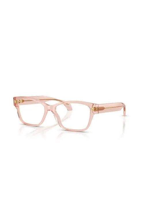 Versace 52mm Cat Eye Optical Glasses - Pink