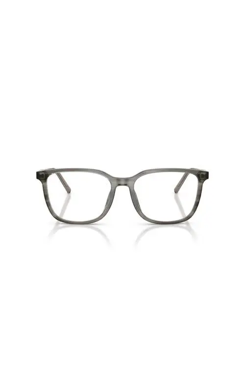 Dolce & Gabbana 55mm Square Optical Glasses - Grey
