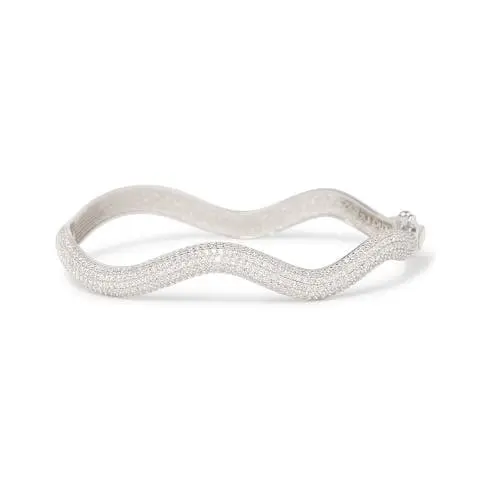 NICKHO REY Melissa Bracelet - White/white Rhodium