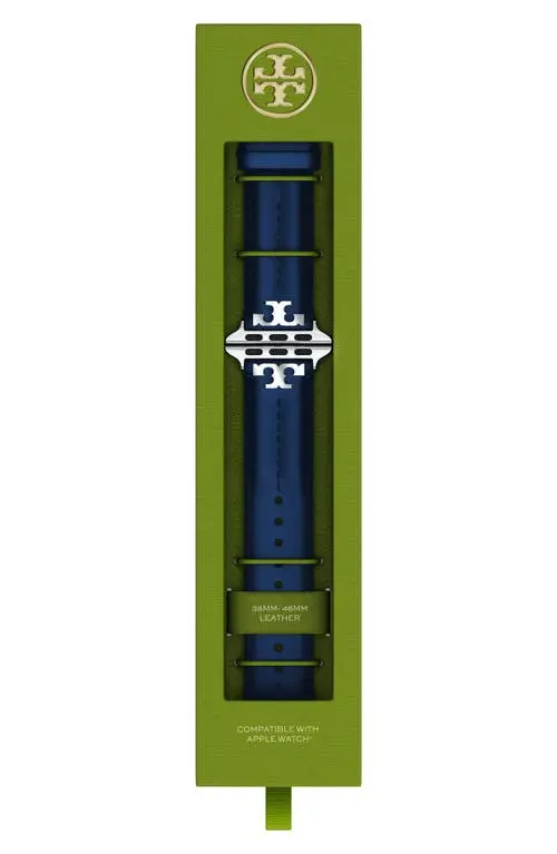 Tory Burch Kira Leather Apple Watch® Band
