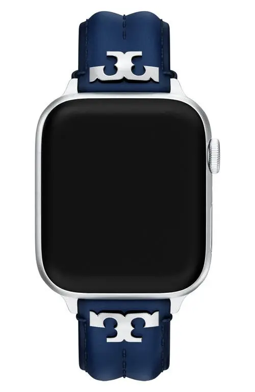 Tory Burch Kira Leather Apple Watch® Band