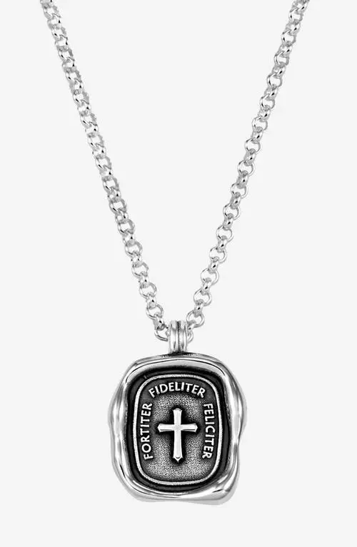 DOWER & HALL Success Talisman Necklace - Sterling Silver