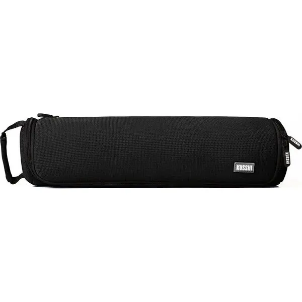 KUSSHI Travel Hair Tools Case - Black/pink