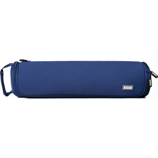 KUSSHI Travel Hair Tools Case - Navy/khaki
