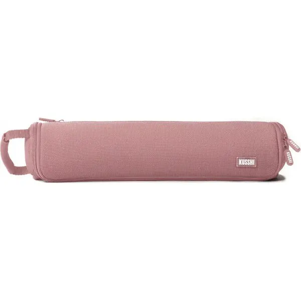 KUSSHI Travel Hair Tools Case - Mauve/stone