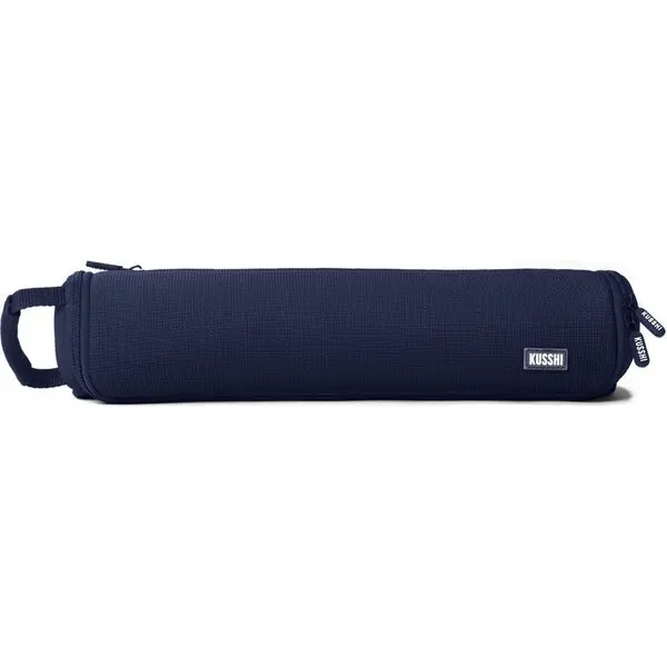 KUSSHI Travel Hair Tools Case - Navy/khaki