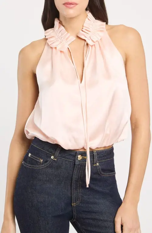 Cinq À Sept Lucianna Silk Bubbletop - Rosy Cloud