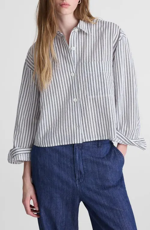 Madewell Linen And Cotton Button-up Shirt