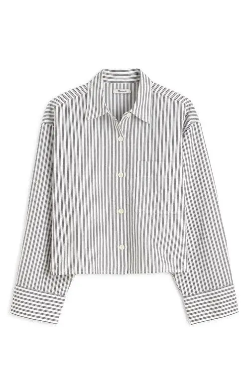 Madewell Linen And Cotton Button-up Shirt