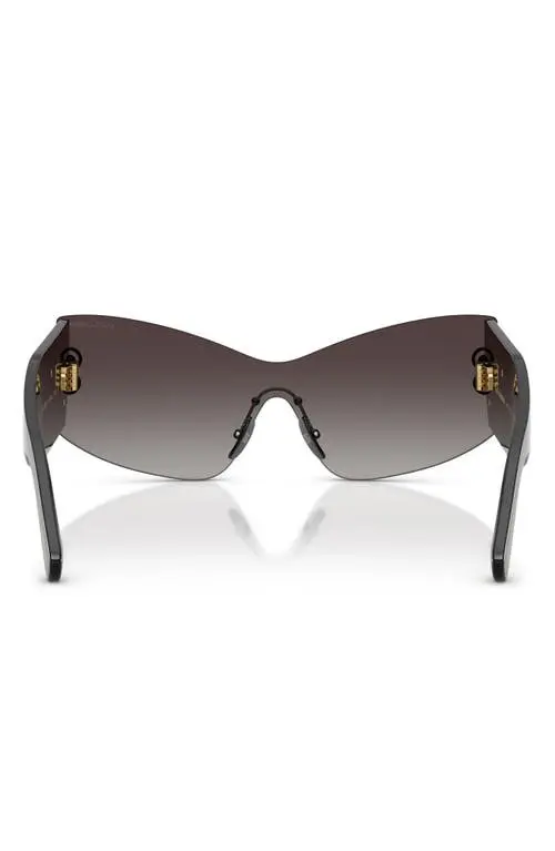Dolce & Gabbana 142mm Cat-eye Sunglasses - Black/grey Gradient