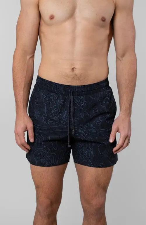 LEISURE LAB Swim Trunk - Topography