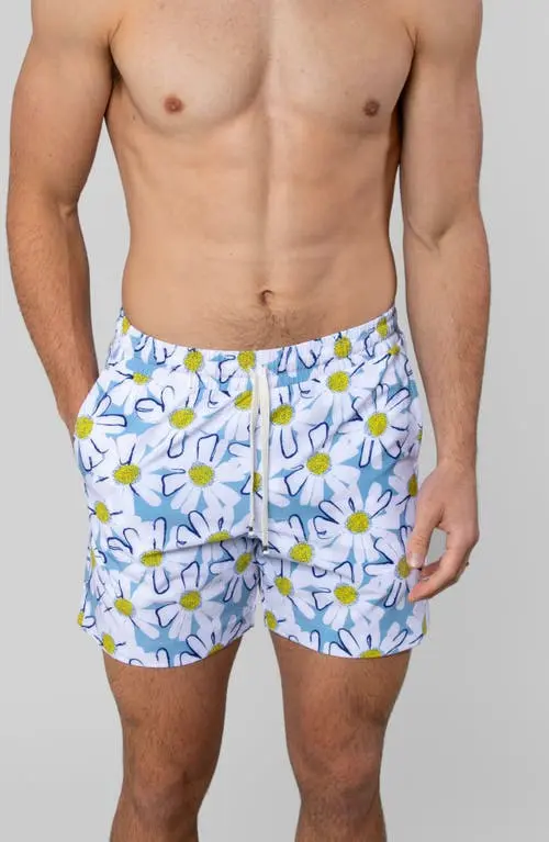 LEISURE LAB Swim Trunk - Summer Daisies