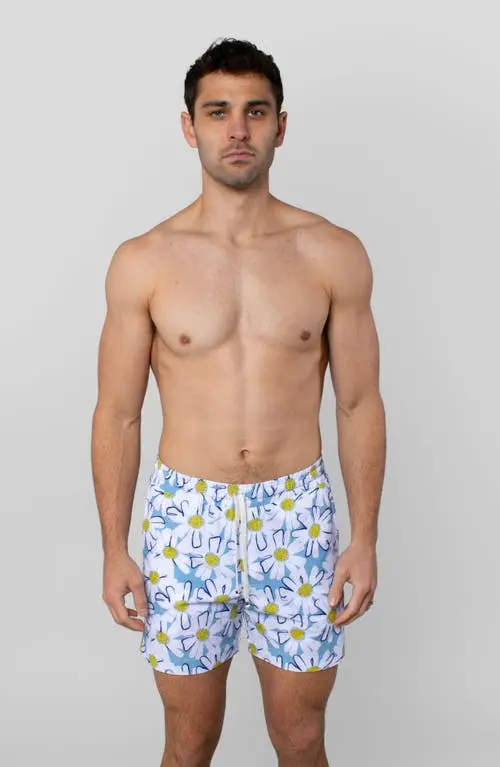 LEISURE LAB Swim Trunk - Summer Daisies