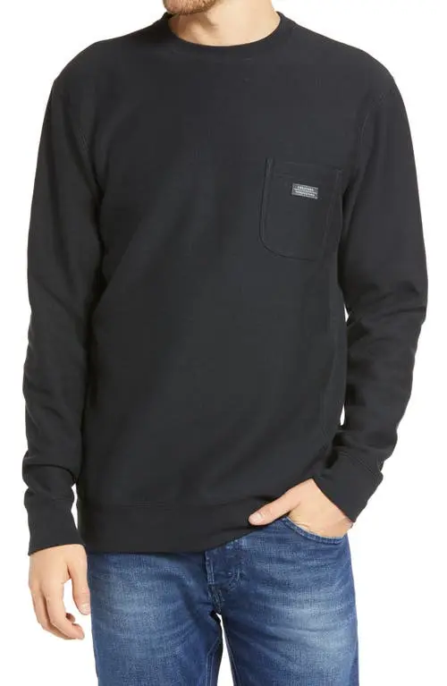 VISSLA Creators Eco Fleece Pullover - Black