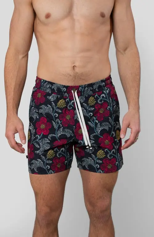 LEISURE LAB Swim Trunk - Night Bloom