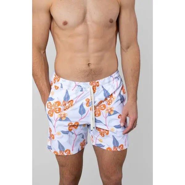 LEISURE LAB Swim Trunk - Drift Bloom