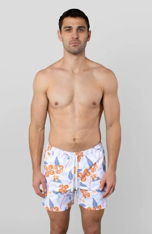 LEISURE LAB Swim Trunk - Drift Bloom
