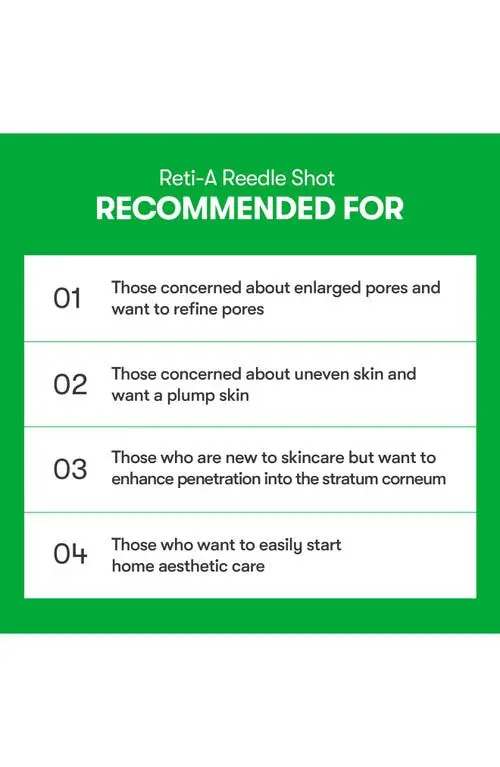 VT COSMETICS Reti-a-reedle Shot 100 - Green