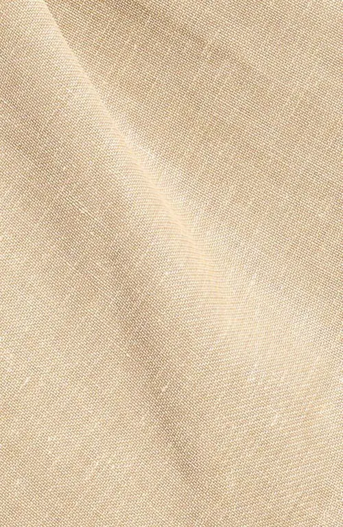 Ruslan Baginskiy Logo Patch Linen & Wool Blend Scarf Cap