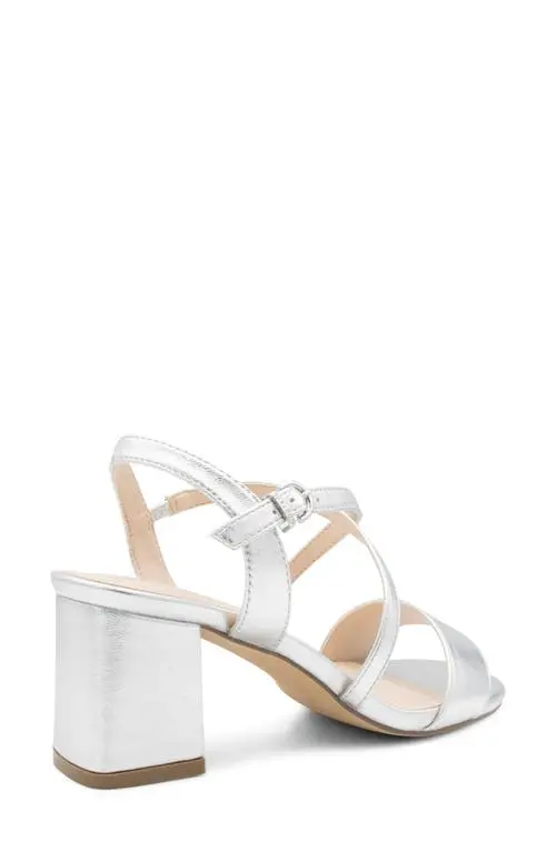 PARADOX LONDON PINK Honeysilk Strappy Sandal - Silver