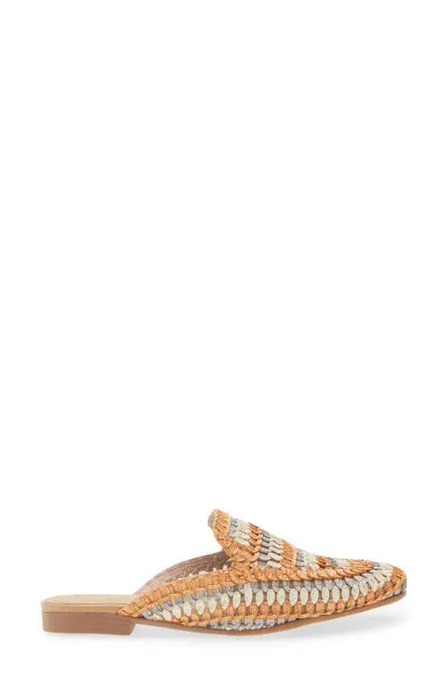 CHOCOLAT BLU Charlie Woven Mule - Orange Combo