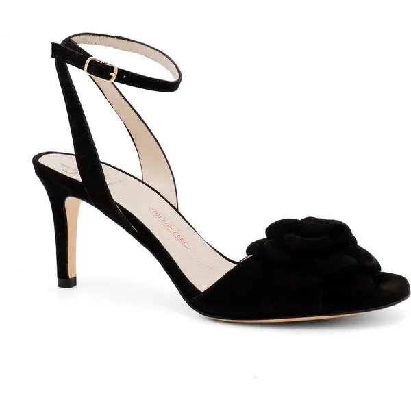 AMALFI BY RANGONI Lambretta Ankle-strap Sandal - Black Cashmere