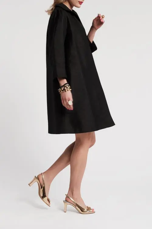 FRANCES VALENTINE Charlotte Topper Jacket - Black