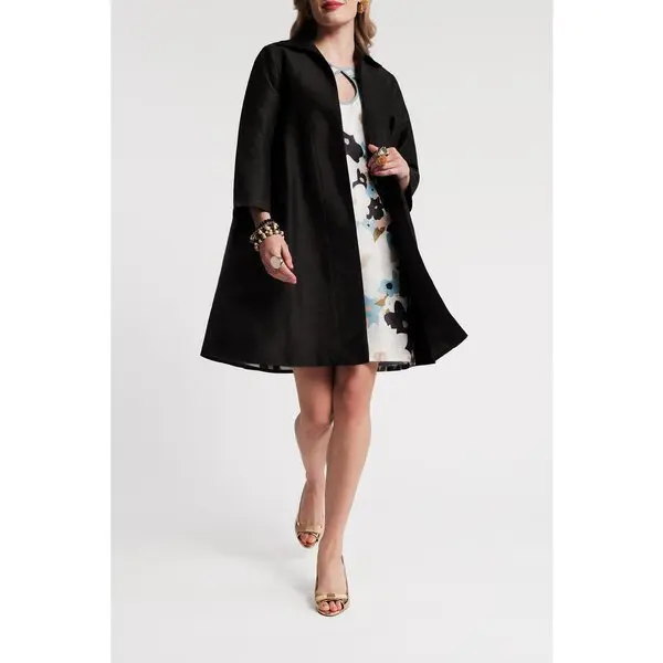 FRANCES VALENTINE Charlotte Topper - Black