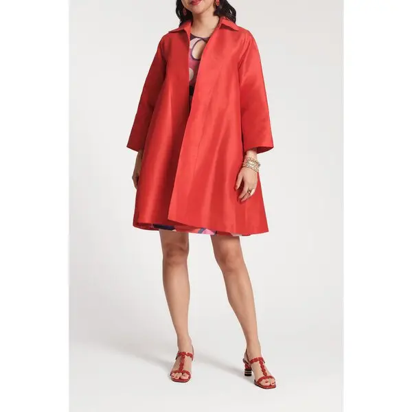 FRANCES VALENTINE Charlotte Topper Jacket - Red