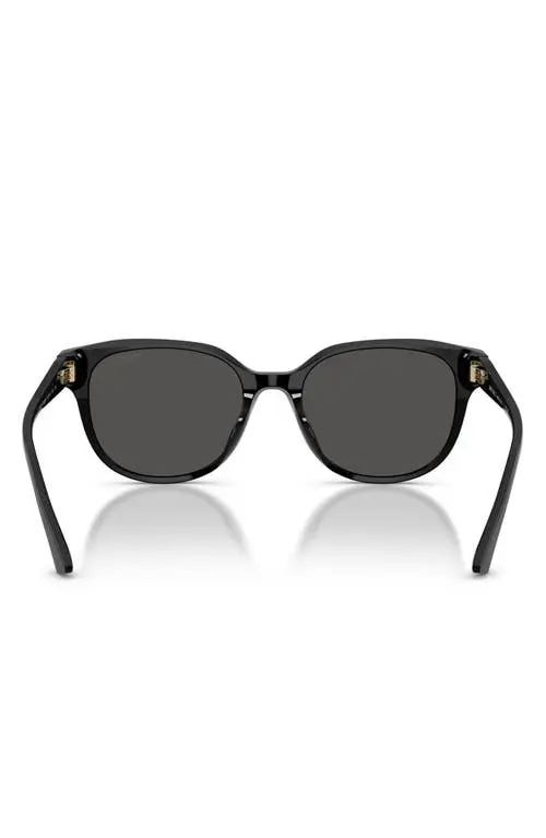 JIMMY CHOO 55mm Gradient Phantos Sunglasses - Black/dark Grey