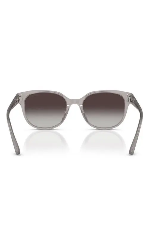 JIMMY CHOO 55mm Gradient Phantos Sunglasses - Opaline Gray/gradient Gray