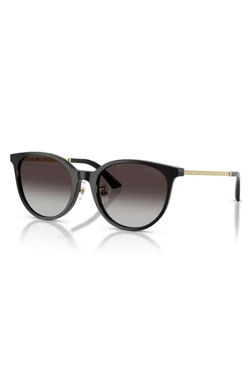 JIMMY CHOO 54mm Phantos Sunglasses - Black/gradient Gray