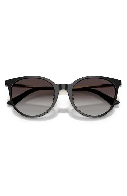 JIMMY CHOO 54mm Phantos Sunglasses - Black/gradient Gray