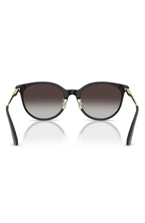 JIMMY CHOO 54mm Phantos Sunglasses - Black/gradient Gray