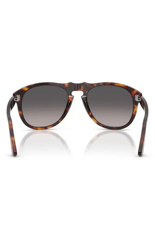 Persol 54mm Polarized Pilot Sunglasses