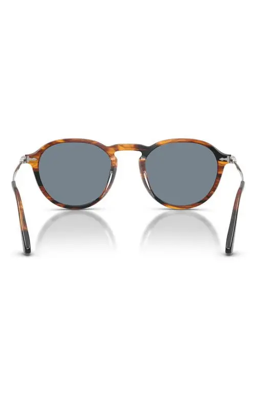 Persol Phantos Sunglasses - Striped Black/brown