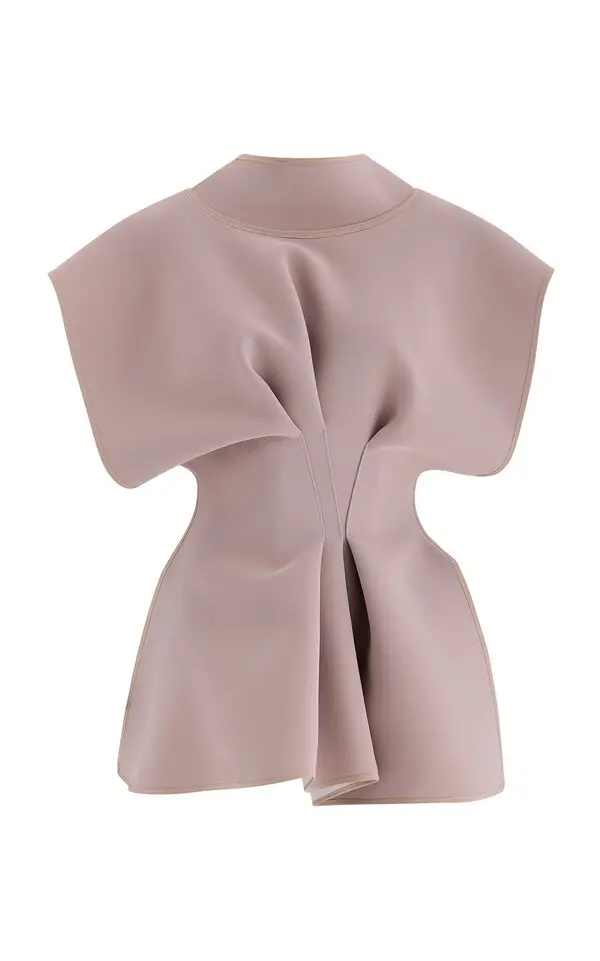 Maticevski Endure Pleated Top - Pink