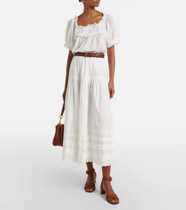 JIMMY CHOO Rori Braided Suede Sandals - Brown